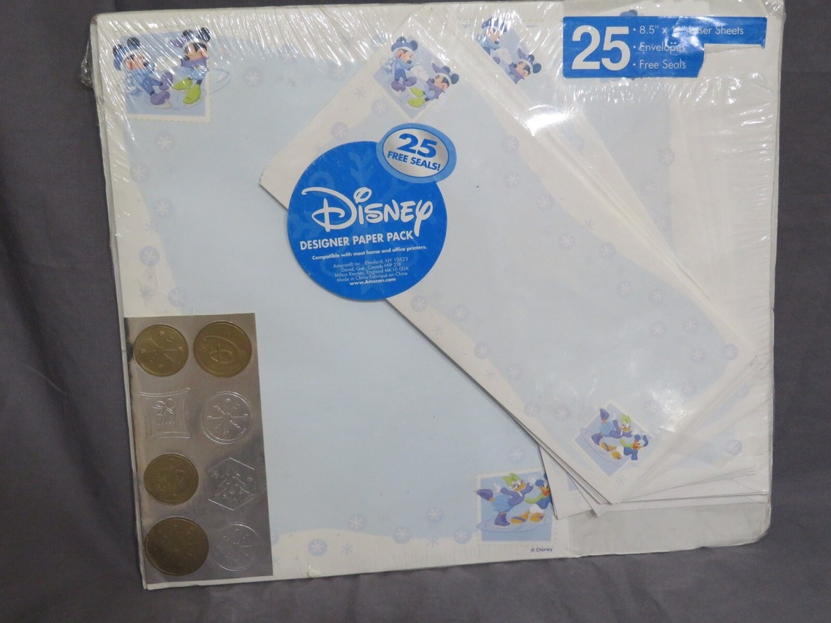 Mickey Mouse Homemade Envelopes Personalized & Customized Disney