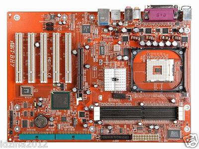 ABIT BH7-E, Socket 478, Intel Motherboard +CPU 1.7GHz +RAM 512Mb +I/O ...