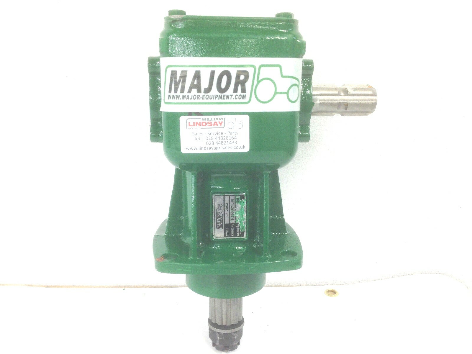 Major Grass Topper Standard Comer LF205 LShape Drive Gearbox 601 605 ...