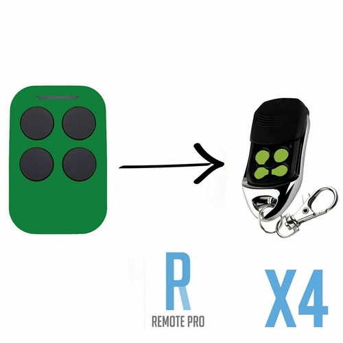 4 x Code Ezy Merlin M842 Compatible Garage Door Remote Control Prolift ...