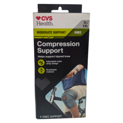 Knee Compression Support - Moderate Support - Size XL/XXL | eBay