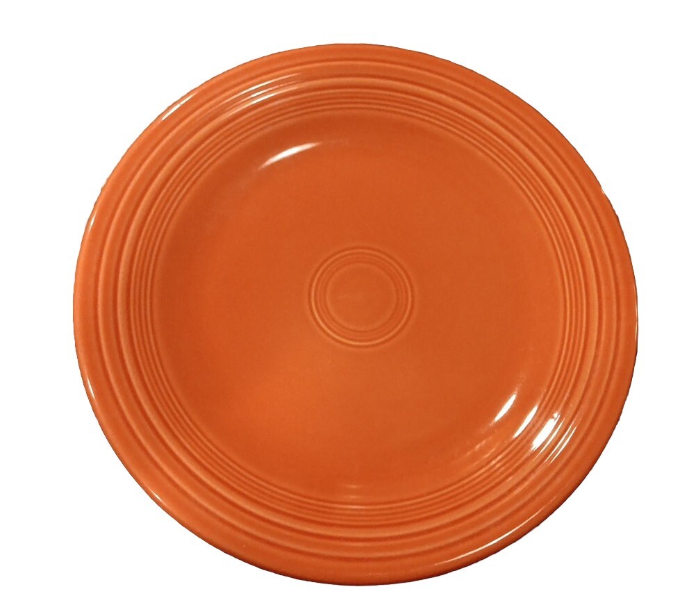 Homer Laughlin Fiesta Fiestaware Persimmon Dinner Plate 10 1/2" Bin ...
