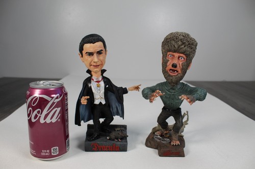 BUNDLE Dracula & THE WOLFMAN Bobblehead NECA Monsters 2006 READ Issue ...
