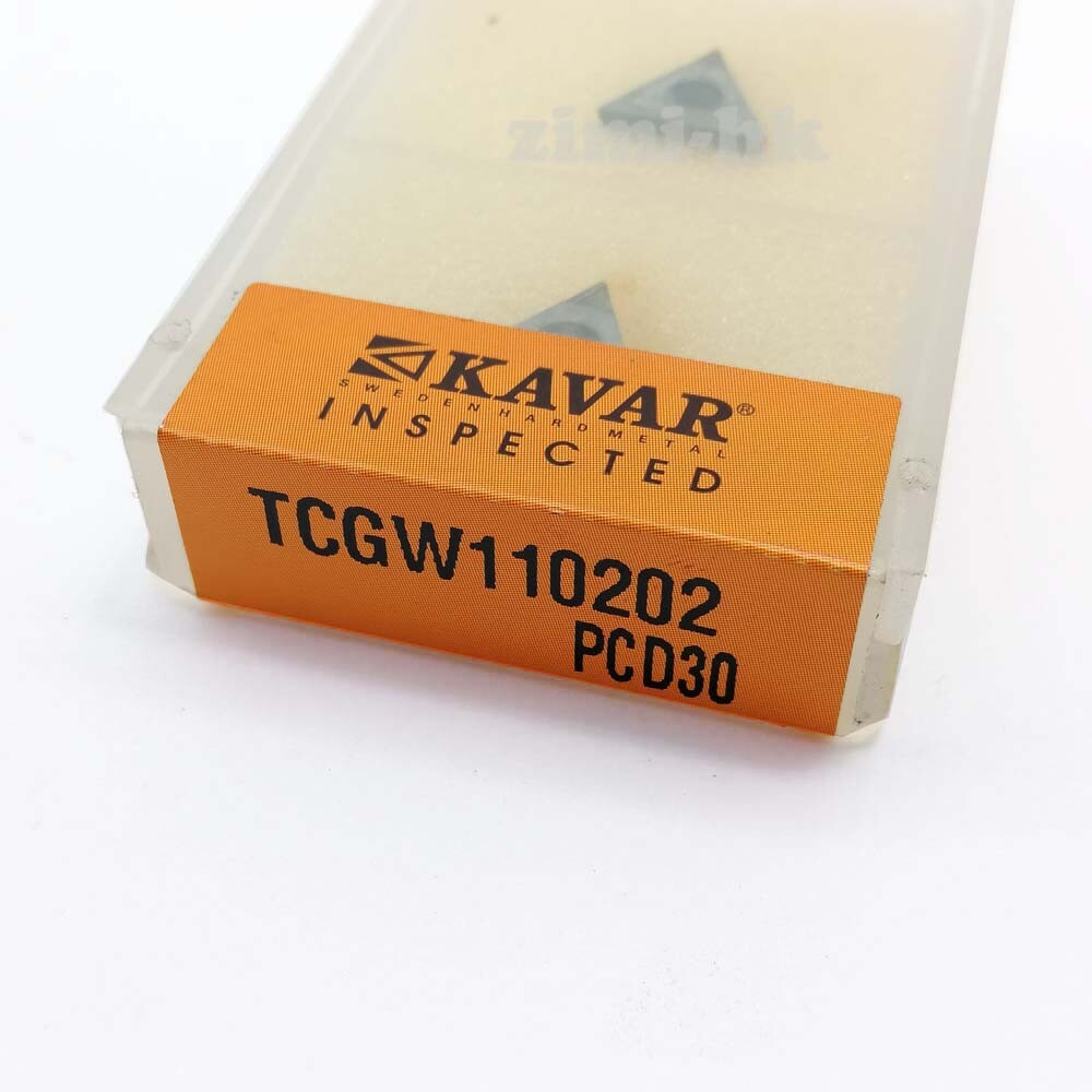 2pcs TCGW110202 Pcd30 for Aluminum Polycrystalline Diamond Tools (pcd ...