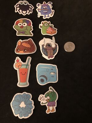 Scrapbook Stickers - Water Bottle Lot of 10 Random Stickers. New | eBay