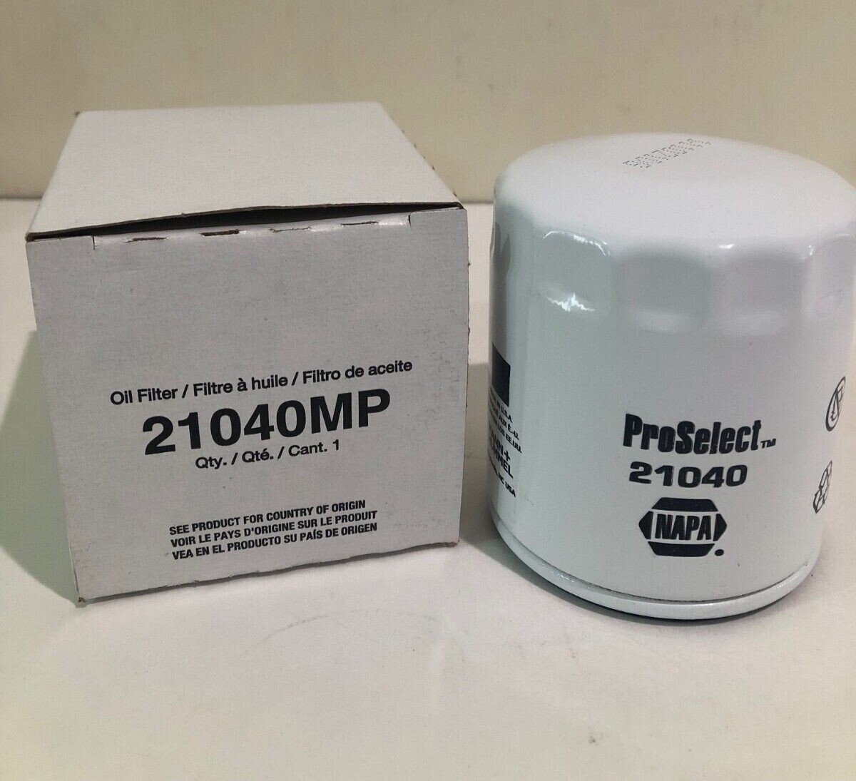 Napa ProSelect BRAND Oil Filter (21040) Read Details for sale online | eBay