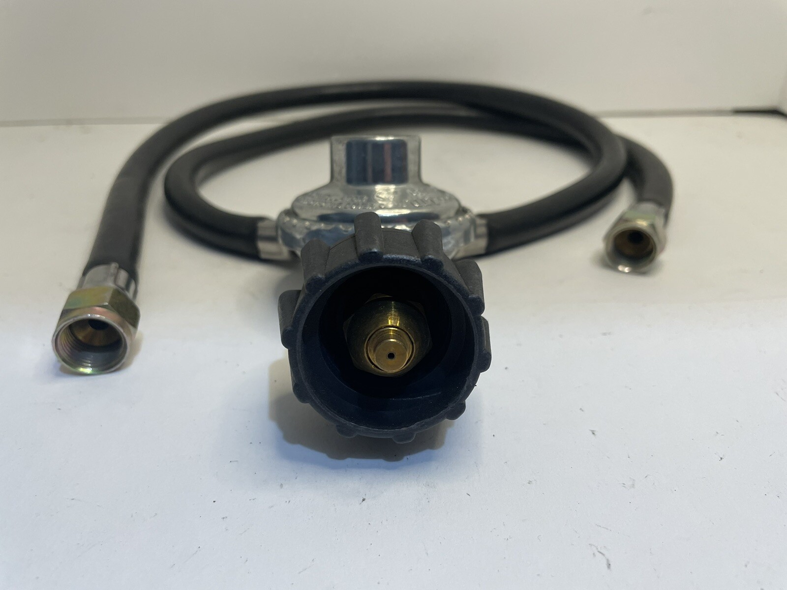 2 Feet Y Splitter Two Hose Low Pressure Propane Regulator Connection ...