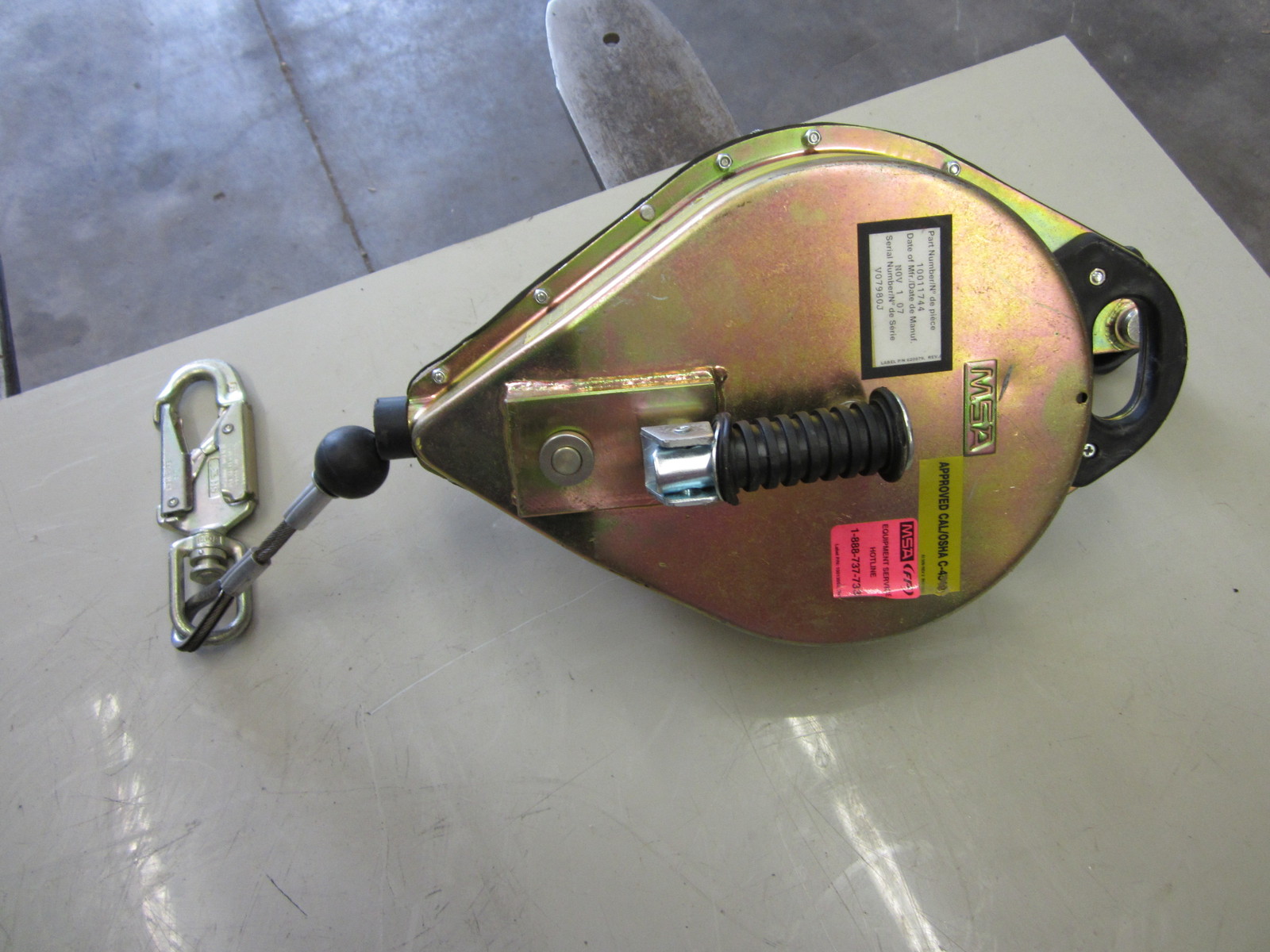 LYNX RESCUER SELF RETRACTING LIFELINE 10011744 | eBay