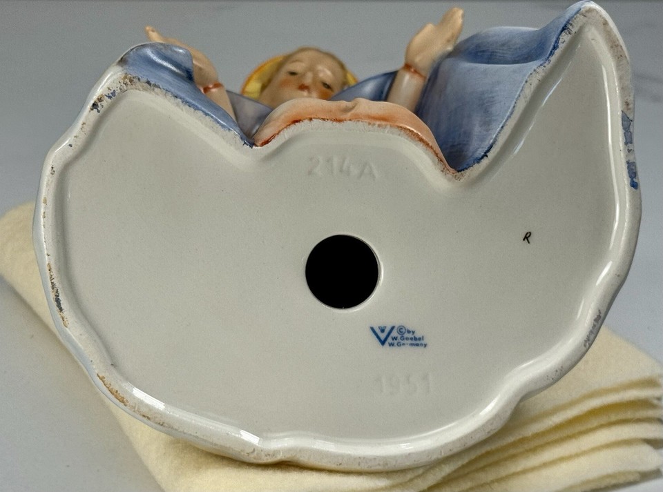 Hummel Goebel Virgin Mary Nativity #214 Porcelain W. Germany 1951 ...