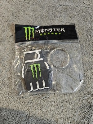 NIP 2025 Monster Energy Drink MMA Glove Keychain Keyring Monster Energy ...