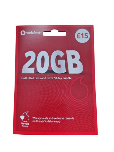 VODAPHONE PAY AS YOU GO SIM CARD ONLY 99P. | eBay