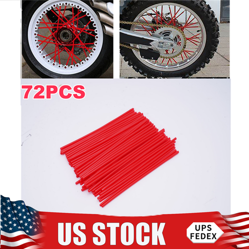 For Motocross, Dirt Bikes, Off-Road Motorcycles 72PCS Wheel Spoked ...