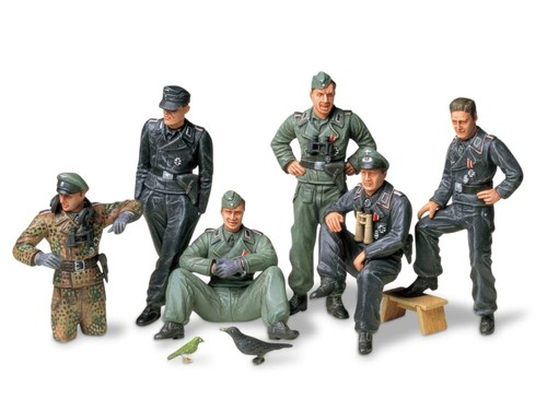 Tamiya Models German Tank Crew at Rest Model Kit | eBay