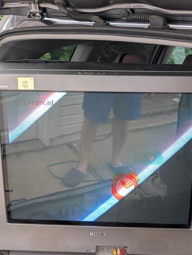 Sony Wega 32" Trinitron CRT TV KV-32FS13 Retro Gaming Tested Working W ...