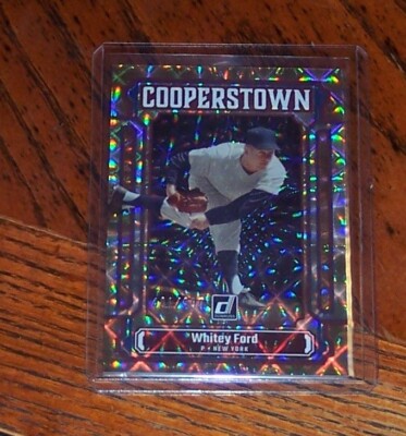2023 Donruss Baseball Whitey Ford #CT10 Cooperstown Bronze Insert 481/ ...