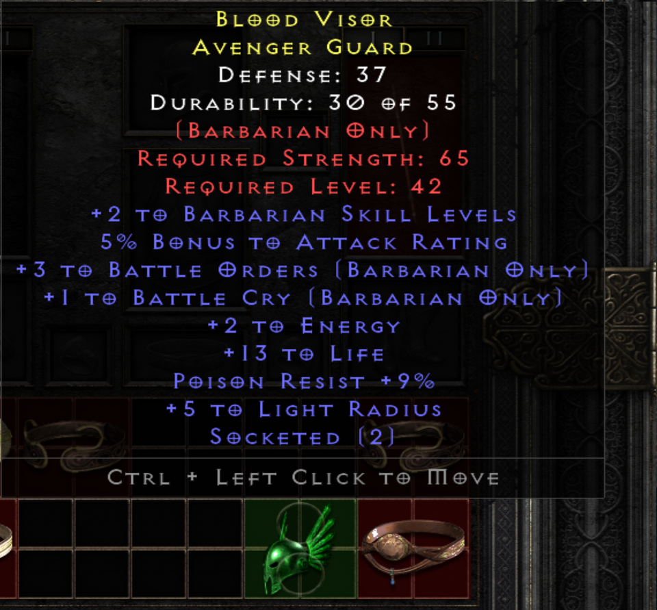 MAGIC RARE CRAFTED ITEMS PC PS4 PS5 XBOX SWITCH DIABLO 2 RESURRECTED ...