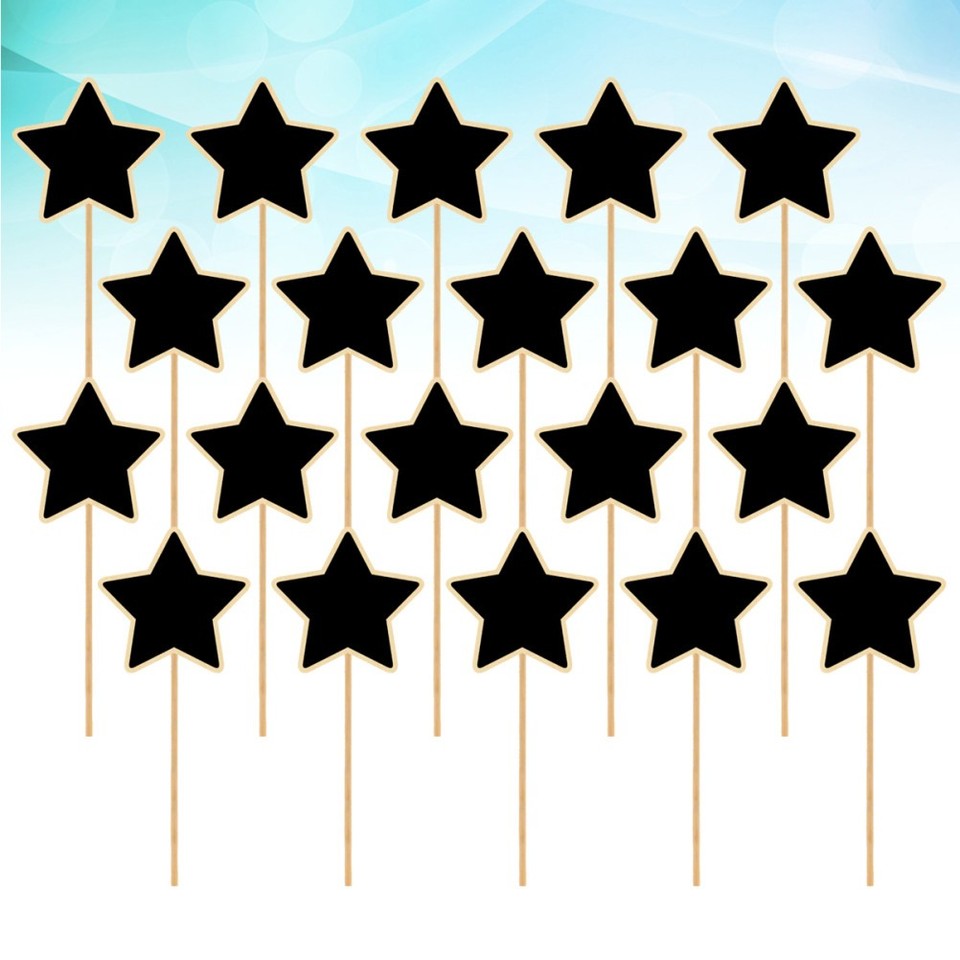 20 Pcs Name Tags Mini Chalkboards Signs for Flowers Garden Labels ...