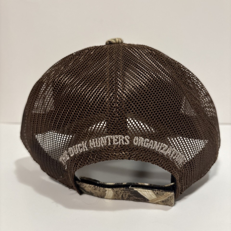 Vintage Delta Waterfowl Camouflage Adjustable Hat Embroidered Outdoor ...