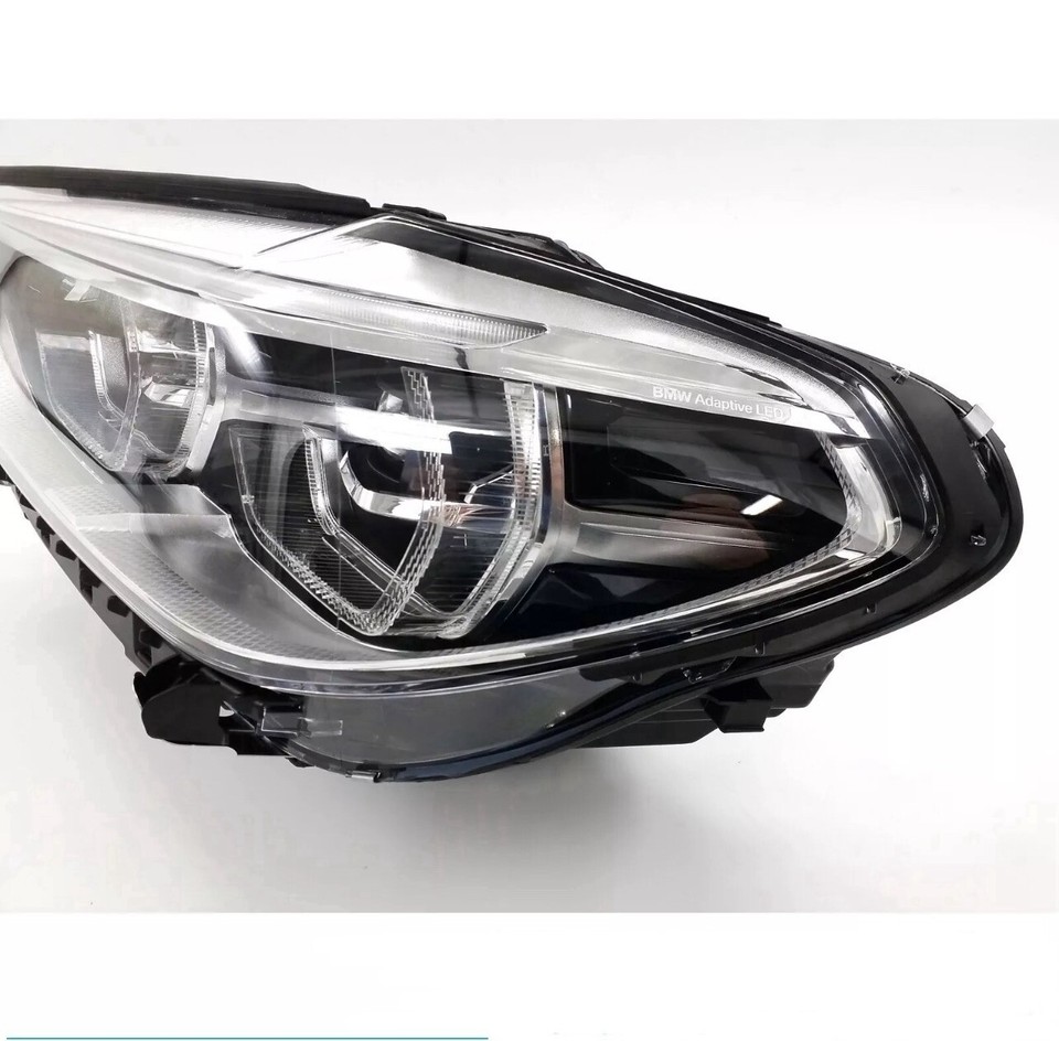 BMW X3 X4 G01 G02 X3M X4M LED ADAPTIVE HEADLIGHT PASSENGER & DRIVER ...