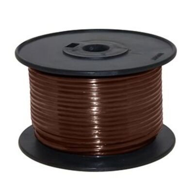NIB Wire 16 AWG Brown 100ft Rolll UL Fine Strand Tinned Copper | eBay