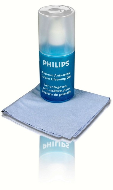 Philips Screen Cleaning GEL Kit for Plasma & LCD 6.75 Oz Spray W/ Cloth ...