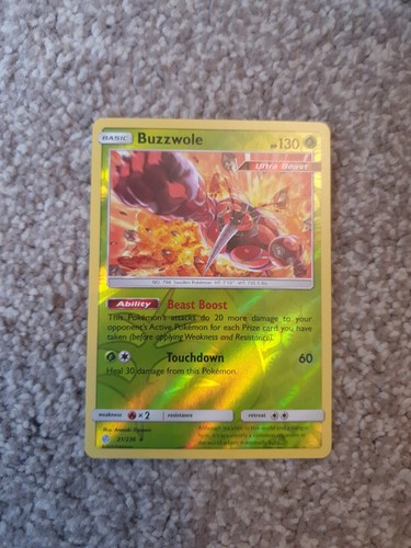 Pokemon Card | Reverse Holo Rare | Cosmic Eclipse | Ultrabeast ...