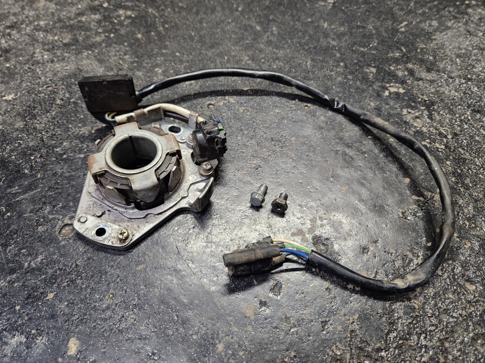 1996 HONDA CR250R CR250 CR 250 original STATOR IGNITION PLATE spark ...