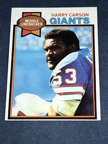 1979 Topps Harry Carson Giants #515 | eBay