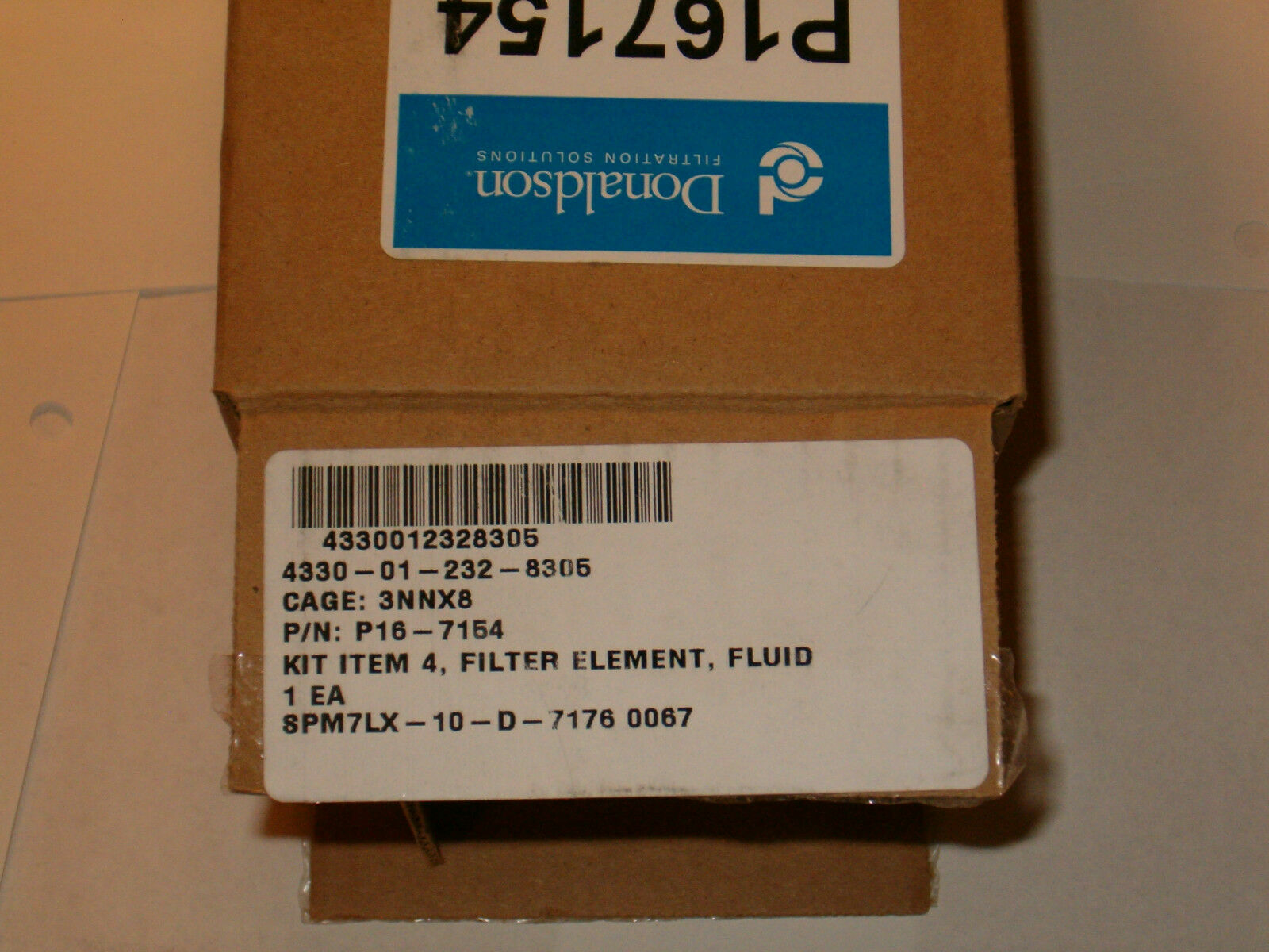 Donaldson P167154 Ölfilter NEU P16-7154 Hydraulikölkartusche NIB | eBay