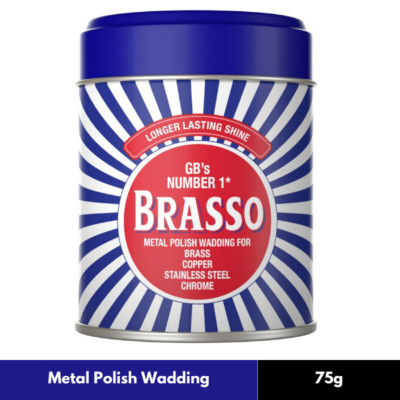 Brasso Wadding Duraglit Metal Polish For Brass Copper Chrome Stainless ...