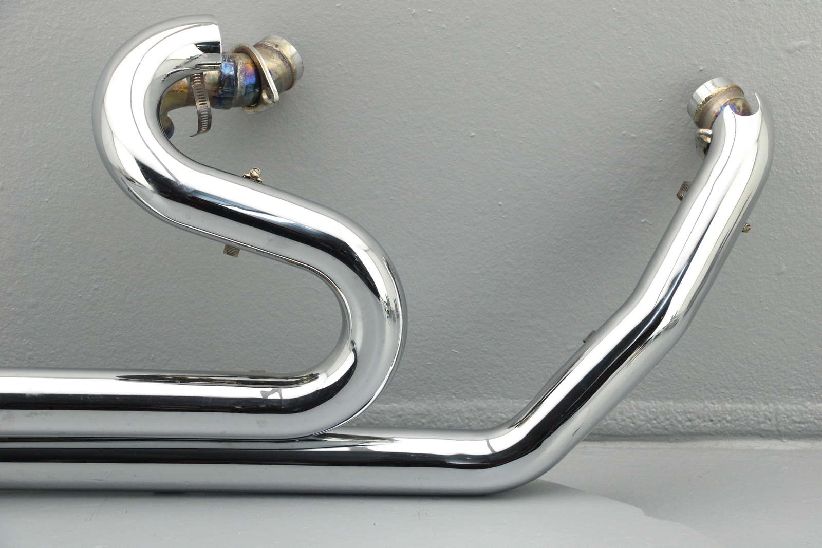 2004 Harley Electra Glide D&D BOARZILLA 2 INTO 1 Exhaust W/ GHOST PIPE ...