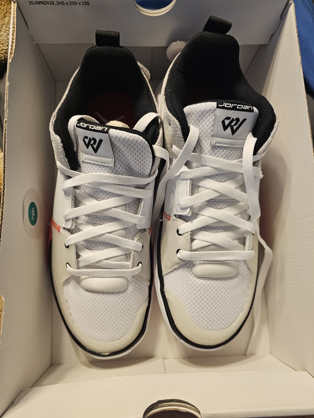 Size 11 - Air Jordan One Take 5 White University Red for sale online | eBay