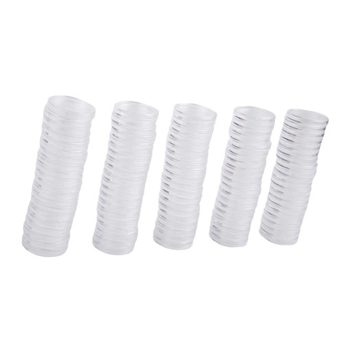 Cases Holders Lightweight Practical Transparent 100Pcs 25mm Containers ...