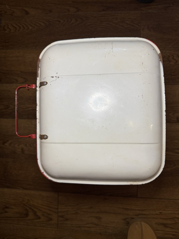 Vintage Magikan Trash Can Aluminum Atomic Era Retro MCM Foot Pedal ...