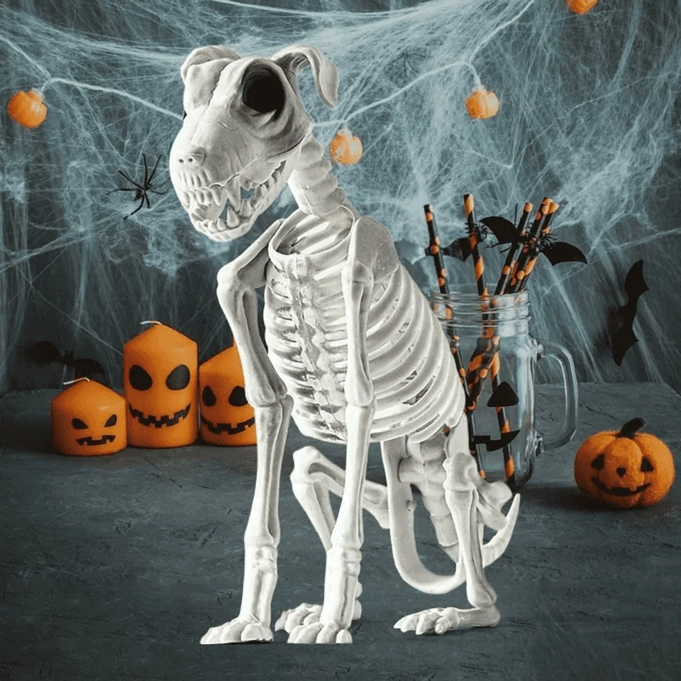 Halloween Decorations Outdoor Halloween Dark Terror Skeleton Decoration ...