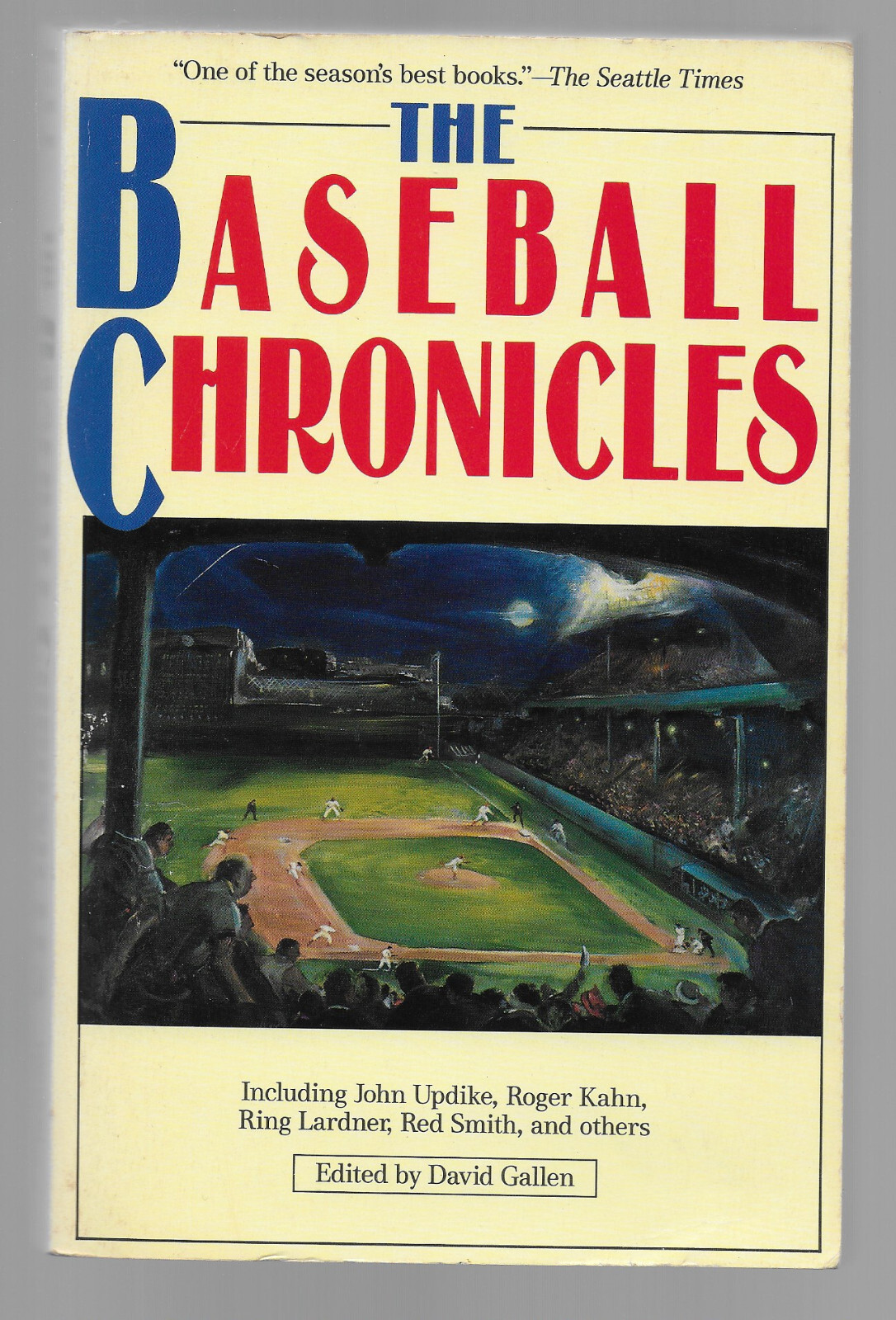 The Baseball Chronicles Edited by David Gallen Paperback 9780881848151 ...
