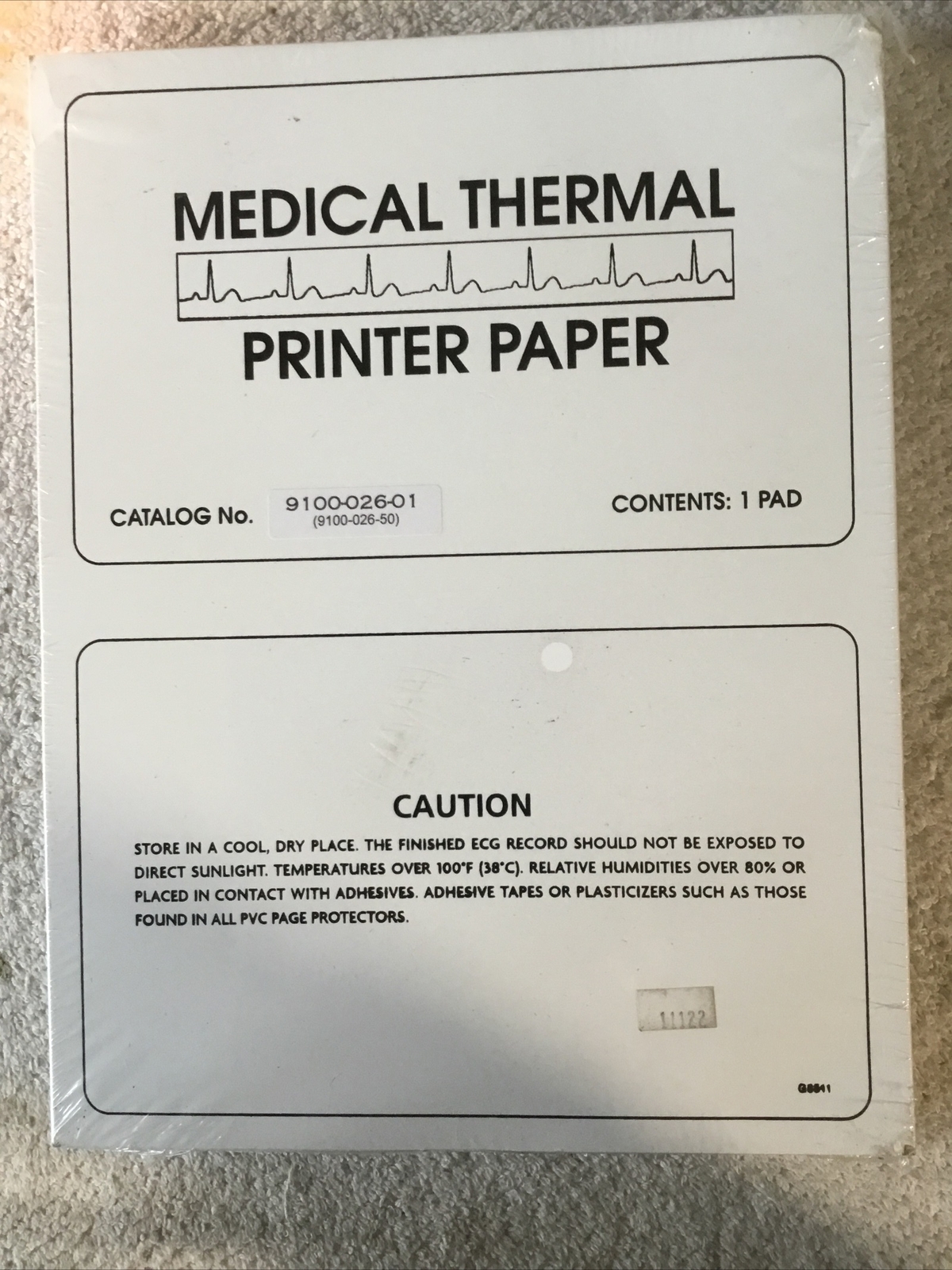 Medical Thermal Printer Paper I Pad 9100-026-01 56A | eBay