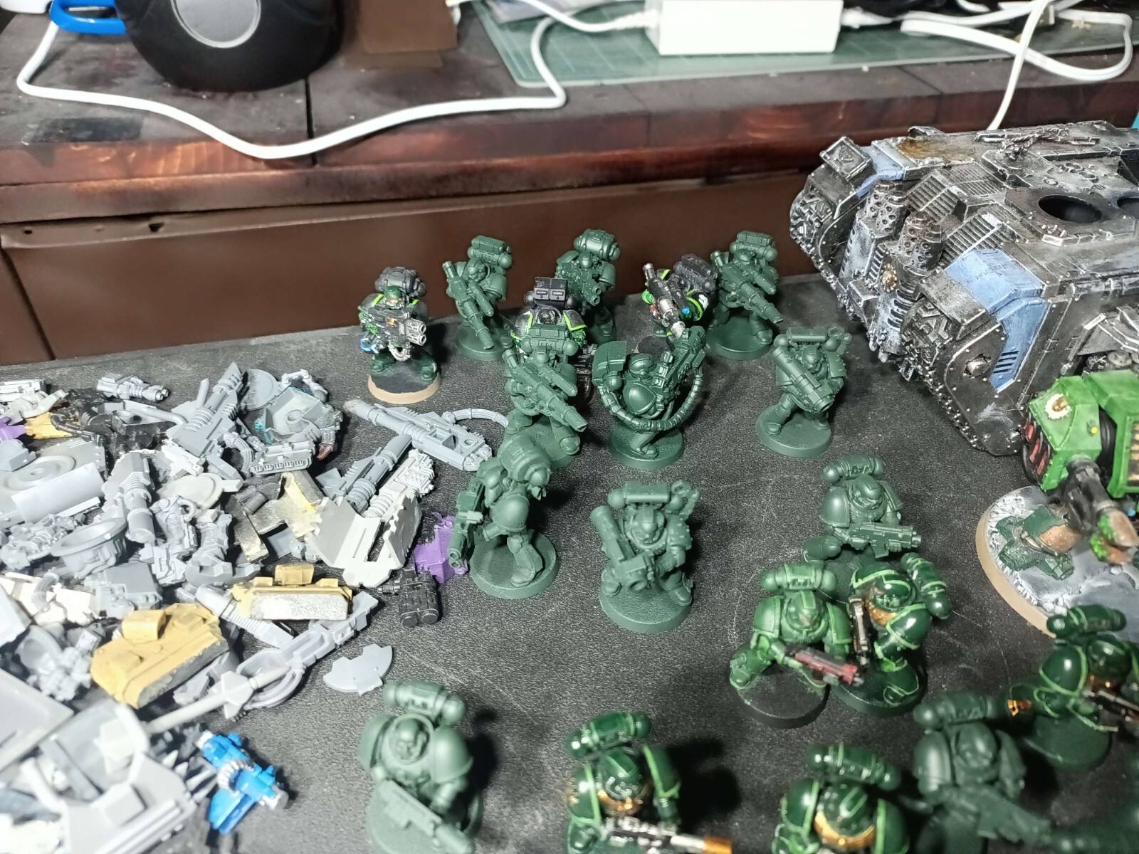 Warhammer 40k Massive Lot of Firstborn Marines, Grey Knights, Eldar and ...