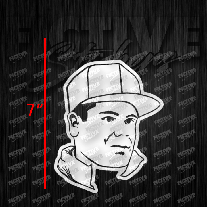 EL CHAPO GUZMAN JUAQUIN STICKER DECAL WHITE 6" | eBay