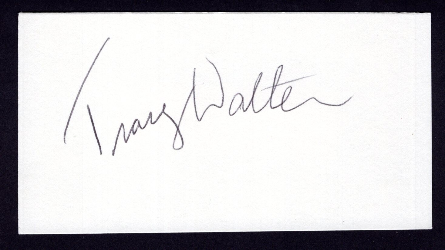 Tracey Walter Actor Hand Signed Autograph 2.5x4.5 Card Batman Bob The ...