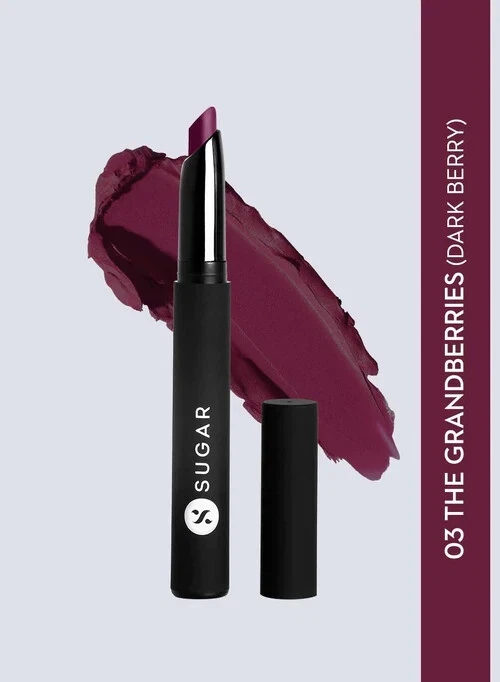 Matte Dark Berry Lipstick