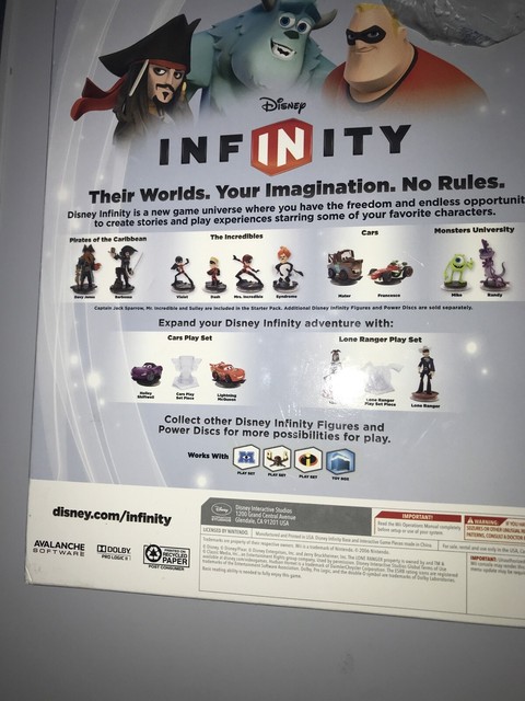 Disney Infinity Starter Pack (Nintendo Wii, 2013) for sale online | eBay