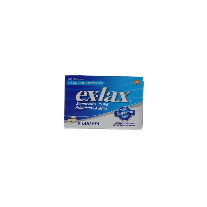 ex-lax Regular Strength Pills 8ct 300670003081 for sale online | eBay