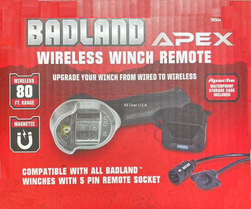 Badland APEX Winch Wireless Remote Control, Compatible With 5 Pin ...