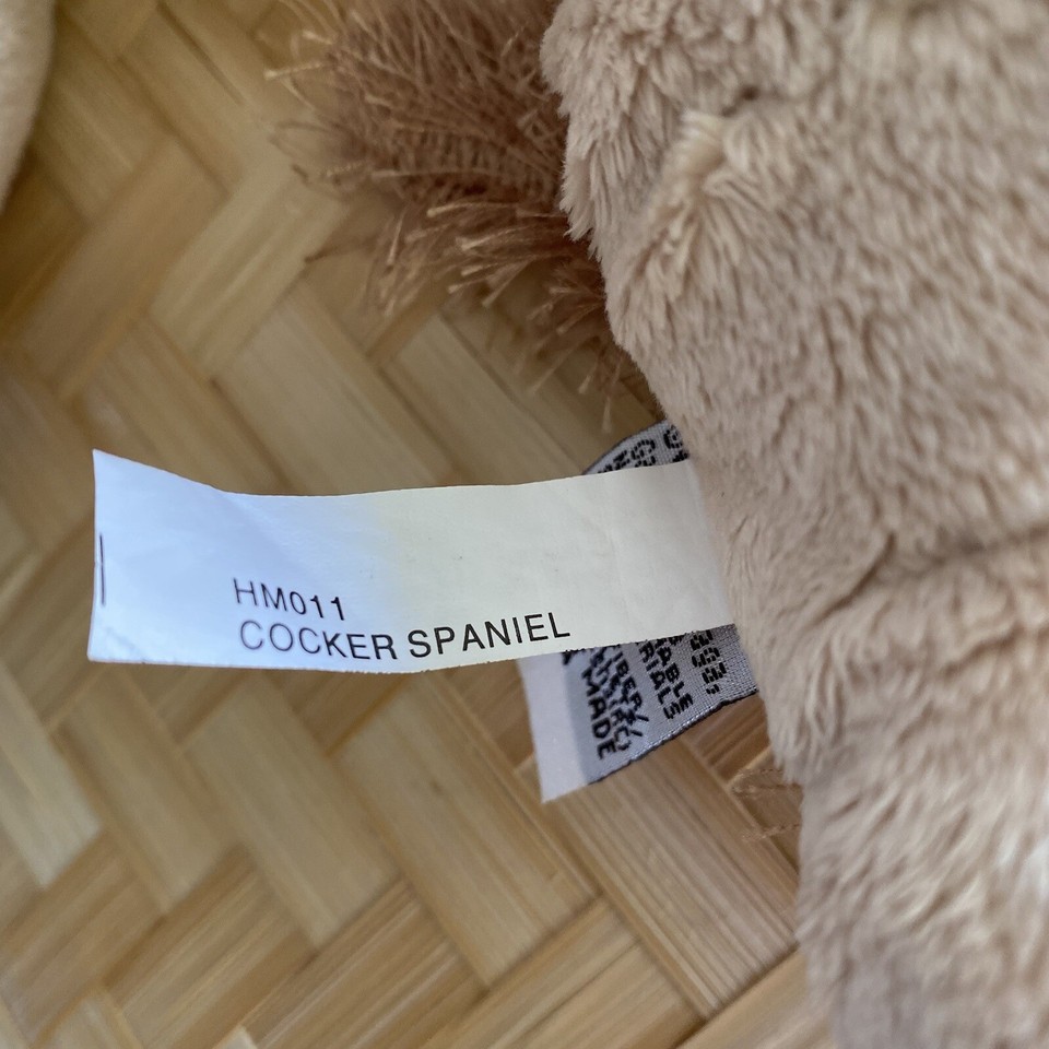 Ganz Webkinz Cocker Spaniel 8” NO CODES HM011 Dog Puppy Stuffed Animal ...