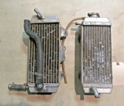 2006 Yamaha YZ250F 2007-2013 WR250F Fluidyne Power-Flo Radiators Left ...