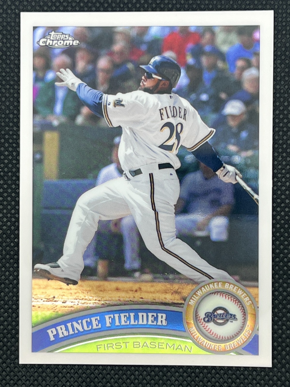 2011 Topps Chrome Prince Fielder #9 Brewers Baseball Card 41C | eBay