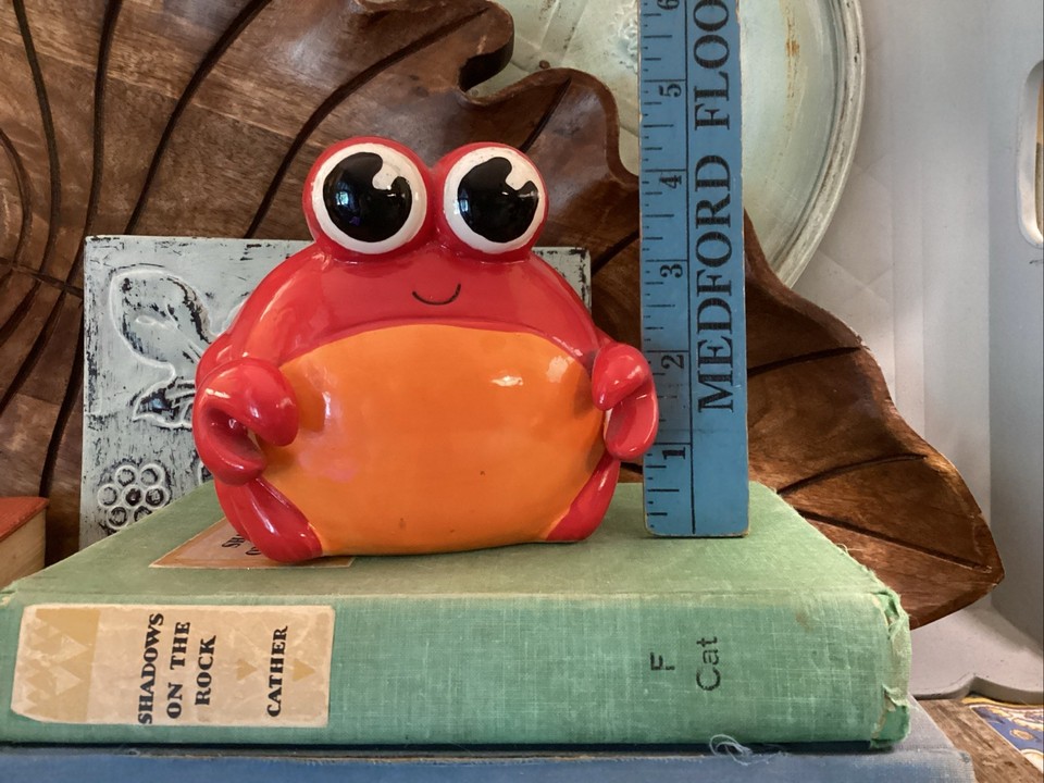 Anthropomorphic Smiling Crab Crabby Mr Krabs Bank Cute Crab Collector ...