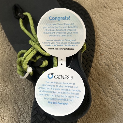 Xero Shoes Genesis Moss Barefoot Sandals Men’s US 8 Woman’s US 9 EURO ...