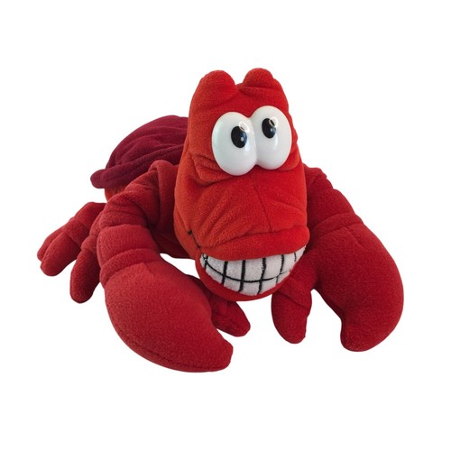 Vintage Sebastian Crab Plush 13" Hand Puppet Disney Little Mermaid ...